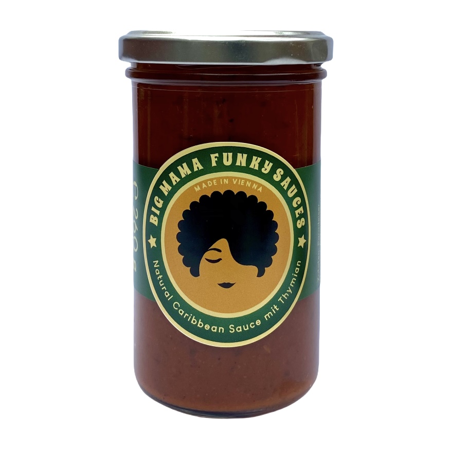 Caribbean Sauce mit Bio Tomaten – Funky Sauces | Made in Vienna